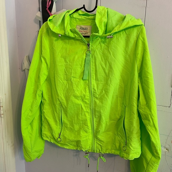 Jackets & Coats | Neon Thin Sports Jacket | Poshmark